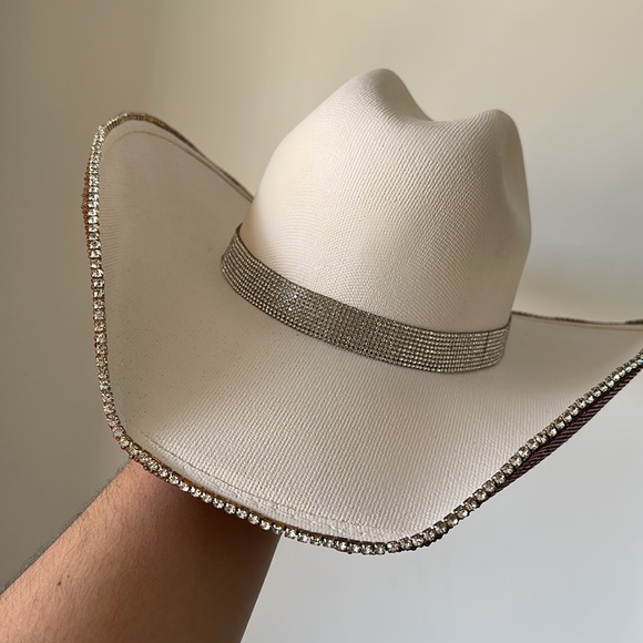 Accessories | Red Rhinestone Cowgirl Hat Stagecoach Rodeo Kansas City ...